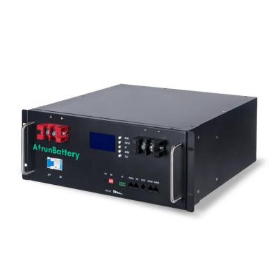 China Stackable Module Server Rack LiFePO4 Battery Rack Mounted For Off Grid Solar Power System for sale