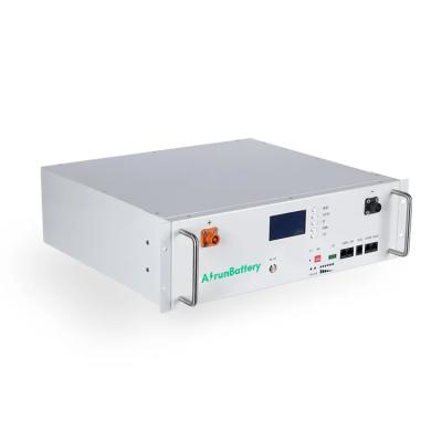 China Server Rack LiFePO4 Energy Storage Battery Pack For Off Grid Solar Power Systems for sale