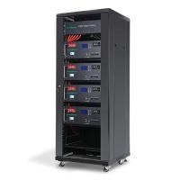 China Stackable Module Server Rack LiFePO4 Battery Rack Mounted For Off Grid Solar Power System for sale