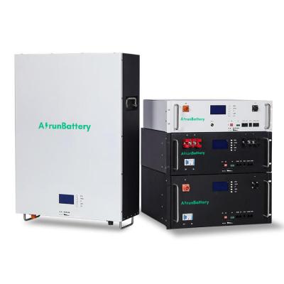 China Custom LiFePO4 Battery Powerwall Solar Energy System 48V 100Ah LiFePO4 Battery for sale