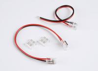 China Milewood LED Strip Light Accessories COB Led Strip Connector 2 Pin Board To Wire for sale