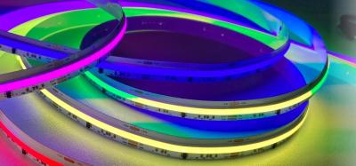 China Flexible COB Pixel Strip Light 13.5w SPI Control Addressable LED Strip for sale