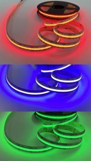 China Milewood RGB LED COB Strip Fast Shipping 24 Volt Rgb Led Strip IP20 for sale