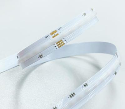 China 4-In-1 RGBW COB LED Strip Light 50mm Length Flexible Color IP20 for sale