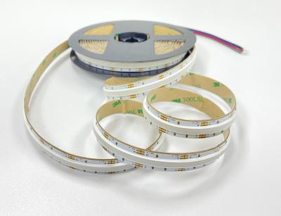 China Milewood Rgb Cob Strip 1008 Chips 15w 12mm IP20 With Self-Adhesive Tape for sale