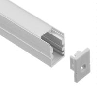 China 6063 Alloy LED Light Aluminium Profile 10 X 15m With Mpolycarbonate Covers for sale