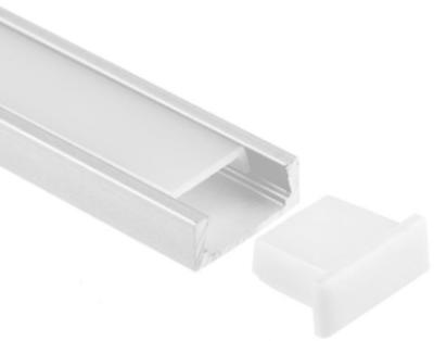 China Milewood LED Light Aluminium Profile 6063 15.9 x 6mm RoHS for sale