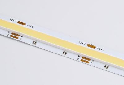 China Adjustable Cob Cct Led Strip Light Dynamic White 17.2w/M Double Line for sale