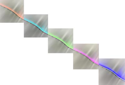 China 10w LED COB Tape  RGB Sideview Rgb Tape Light 3 years Warranty for sale
