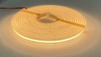China Flexible Waterproof COB Iip65 led tape Silicon Sleeved  2700K for sale