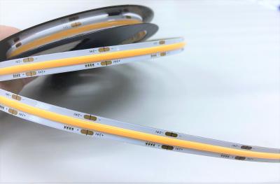 China 480 Chips High CRI COB Strip 8mm 10w 24V DC CRI90+ Self-Adhesive for sale