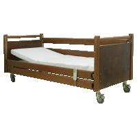China Senior-Friendly Elderly Care Bed with Height Adjustment Aluminium Alloy Frame and 3 Functions for Hospital Use for sale