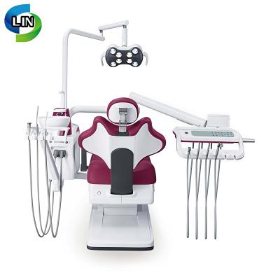 China Electric Dental Chair with PU or Leather Cushion Class II Medical Device 220V/50Hz 110V/60Hz for sale