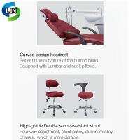 China Electric Dental Chair with PU or Leather Cushion Class II Medical Device 220V/50Hz 110V/60Hz for sale