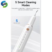 China 5V Ultrasonic Teeth Cleaner with ABS and Stainless Steel Multifunctional Dental Scaler CE FCC ROHS Certified for sale