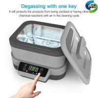 China Mini dental ultrasonic cleaner with 3.2L tank capacity SUS304 stainless steel and 40KHz vibration frequency for sale