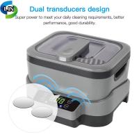 China Mini dental ultrasonic cleaner with 3.2L tank capacity SUS304 stainless steel and 40KHz vibration frequency for sale