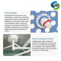 China LED surgical shadowless light with 40,000-160,000 lux illuminance and 4000-6500K color temperature CE certified for sale