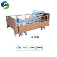 China Double-Adjustable Hospital Bed with Toilet Opening and Aluminium Alloy Frame for Nursing Home and Medical Care for sale