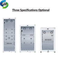China Small CE Certified Medical Refrigerator with Single Temperature Zone and Fan-cooled Compressor for sale