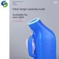 China Disposable Medical Urinal with UV Disinfection Made from PE Polyethylene in Transparent Clear Design for sale