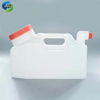 China Disposable Medical Urinal with UV Disinfection Made from PE Polyethylene in Transparent Clear Design for sale