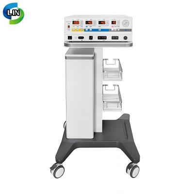 China Class III Medical Devices High-Frequency Electrosurgical Unit with 350W Cutting Function and 80W Spray Coagulation Power for sale