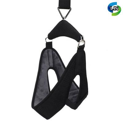 China Lightweight Portable Manual Cervical Traction Device with Polyester Fabric for Home Rehabilitation for sale