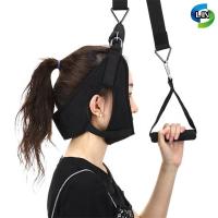 China Lightweight Portable Manual Cervical Traction Device with Polyester Fabric for Home Rehabilitation for sale