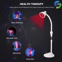 China Infrared therapeutic lamp with 650-850nm wavelength range, made of Metal & Plastic, originating from China for sale