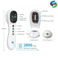 China Portable Low-Level Laser Therapy Device with 808nm & 650nm Dual Wavelength, 930mW Total Output Power, and 2600mAh Lithium Battery for sale