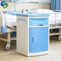 China Modern Plastic Medical Bedside Cabinet for Hospital Patient Rooms for sale