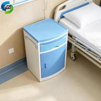 China Modern Plastic Medical Bedside Cabinet for Hospital Patient Rooms for sale
