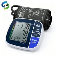 China CE Certified Portable Electronic Sphygmomanometer with LCD Screen for Home & Hospital Use for sale
