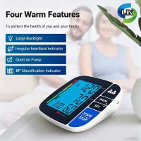 China CE Certified Portable Electronic Sphygmomanometer with LCD Screen for Home & Hospital Use for sale