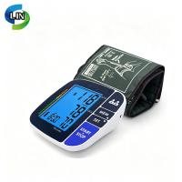 China CE Certified Portable Electronic Sphygmomanometer with LCD Screen for Home & Hospital Use for sale