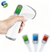 China Medical electronic thermometer with less than 1 second measurement time, ±0.2℃ accuracy, and Class II medical devices certification for forehead temperature measurement for sale