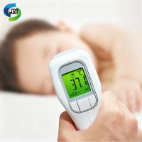 China Medical electronic thermometer with less than 1 second measurement time, ±0.2℃ accuracy, and Class II medical devices certification for forehead temperature measurement for sale