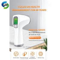 China Medical electronic thermometer with less than 1 second measurement time, ±0.2℃ accuracy, and Class II medical devices certification for forehead temperature measurement for sale