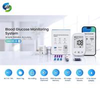 China CE Certified Finger Blood Glucose Meter with Plasma Equivalent Calibration and Built-in Battery for sale