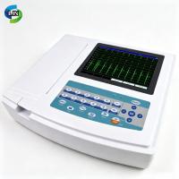 China Medical Digital Electrocardiograph with Simultaneous 12-lead ECG Collection and 3/6/12 Lead ECG Display featuring Multi-language Interface for sale