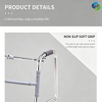 China Lightweight CE Certified Medical Walker Frame for Sanitary Health Care and Rehabilitation Therapy for sale