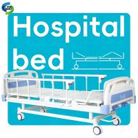 China CE Certified Manual Nursing Bed with Multi-function and Stainless Steel Construction for Hospitals for sale