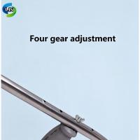 China Height Adjustable Stainless Steel Medical Crutch with 100kg Max Load Capacity for Mobility Rehabilitation for sale