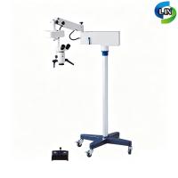 China Dual-head Surgical Microscope with 4×~24× Continuous Zoom and LED, Halogen Illumination for Orthopedics and Plastic Surgery for sale