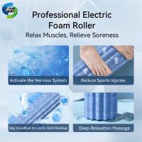 China Vibrating Foam Roller Relaxer with EVA Outer Shell and EPP Core Foam for Muscle Massage & Body Stretching for sale