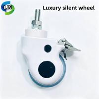 China High-grade Plastic Medical Laundry Trolley with 100mm Wheel Diameter and CE Certified for Hospital Ward for sale