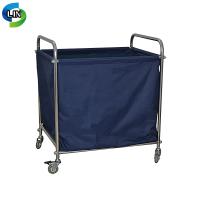 China Lightweight and Easy to Clean ABS Emergency Trolley with Silent Casters for Hospital Use for sale