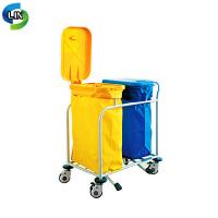 China Lightweight and Easy to Clean ABS Emergency Trolley with Silent Casters for Hospital Use for sale