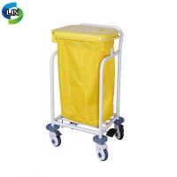 China Lightweight and Easy to Clean ABS Emergency Trolley with Silent Casters for Hospital Use for sale